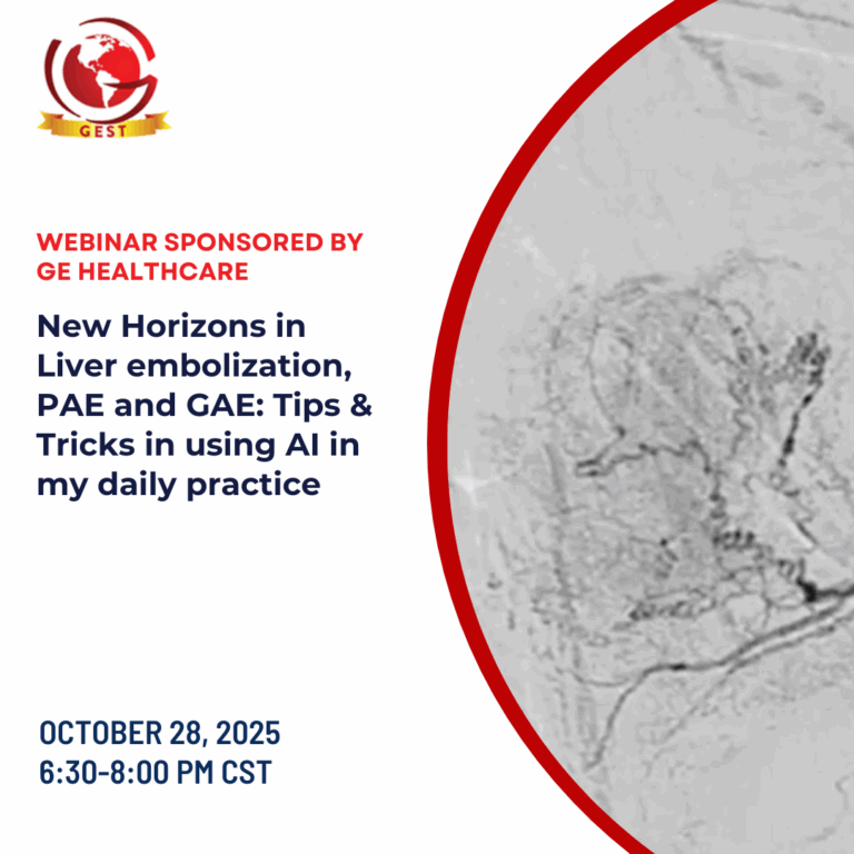 Liver embolization to PAE and GAE – GEST